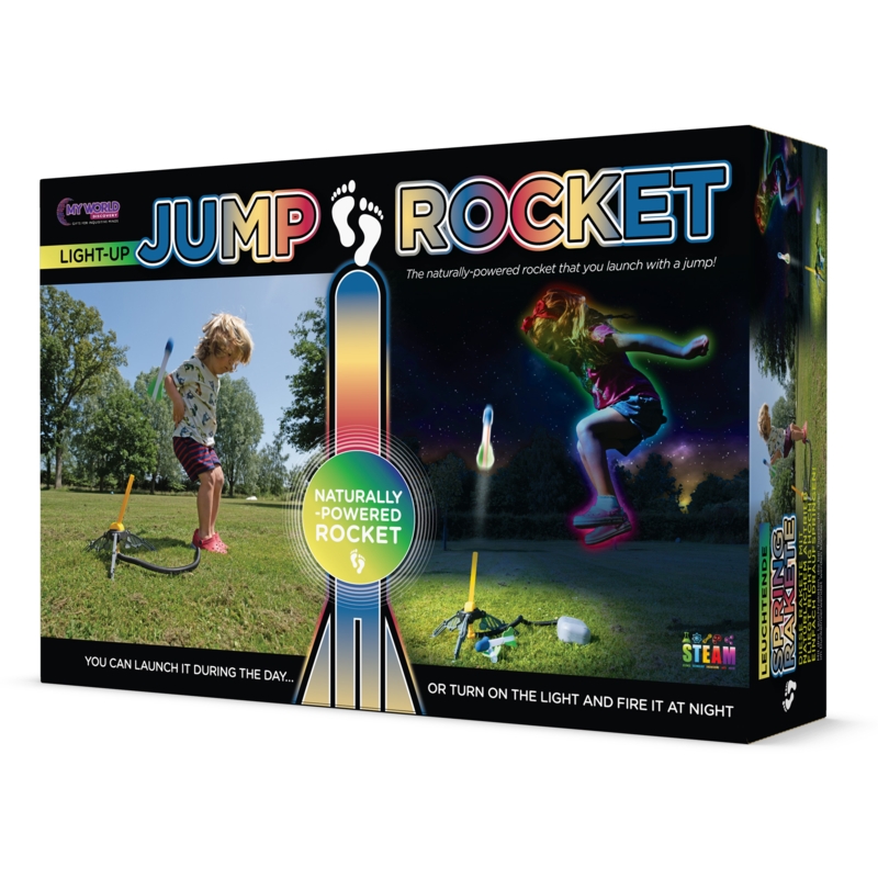 Funtime GiftsLight Up Jump Rocket