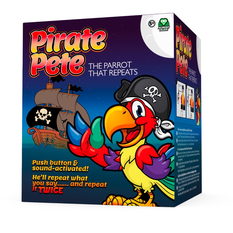 Funtime GiftsPirate Pete the Repeat Parrot