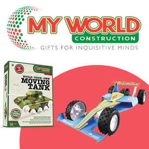 Funtime GiftsMy World Construct. Brilliant build-your-own toys